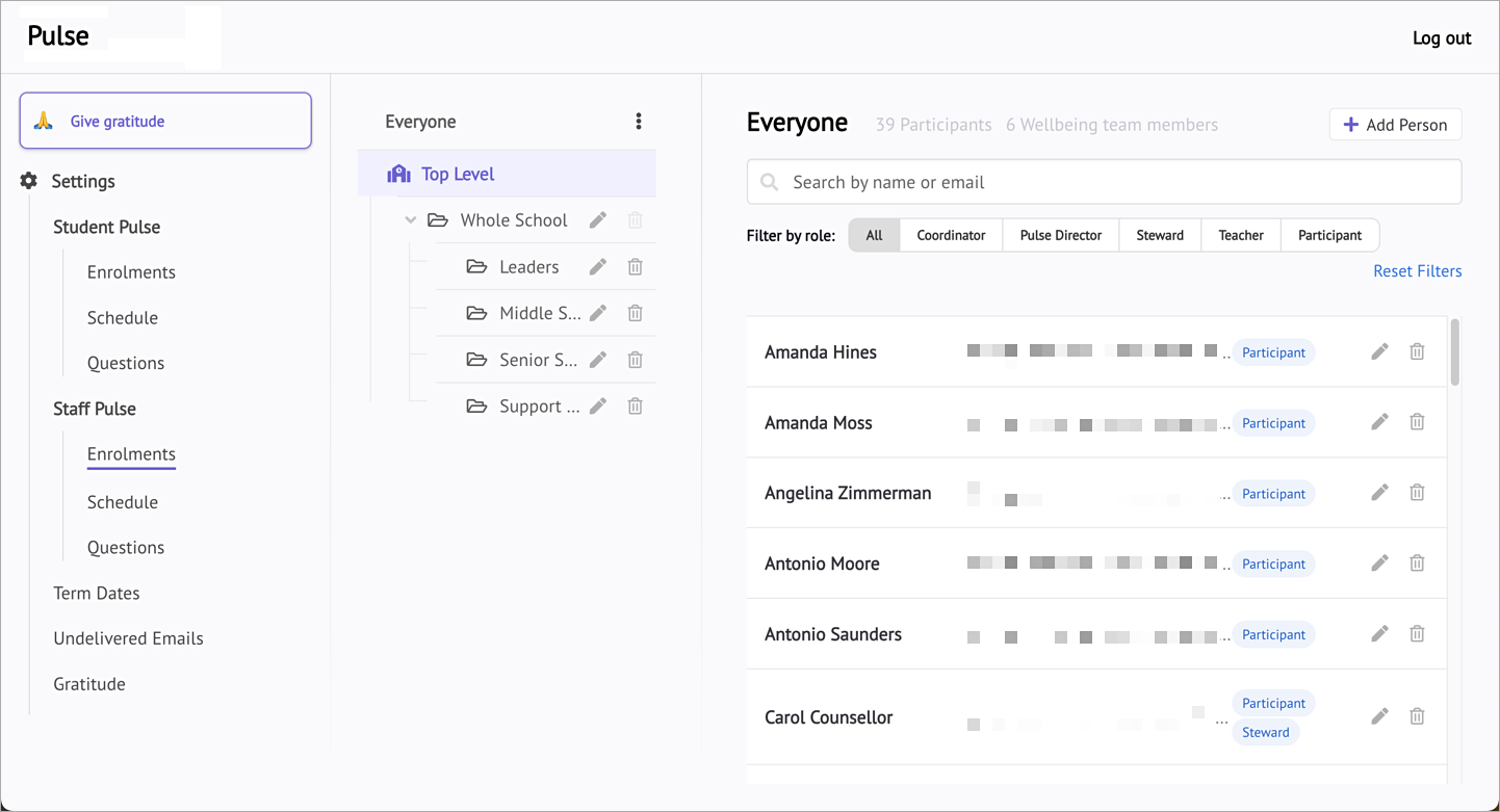 Managing Your Enrollments – Pulse by Linewize Help Center