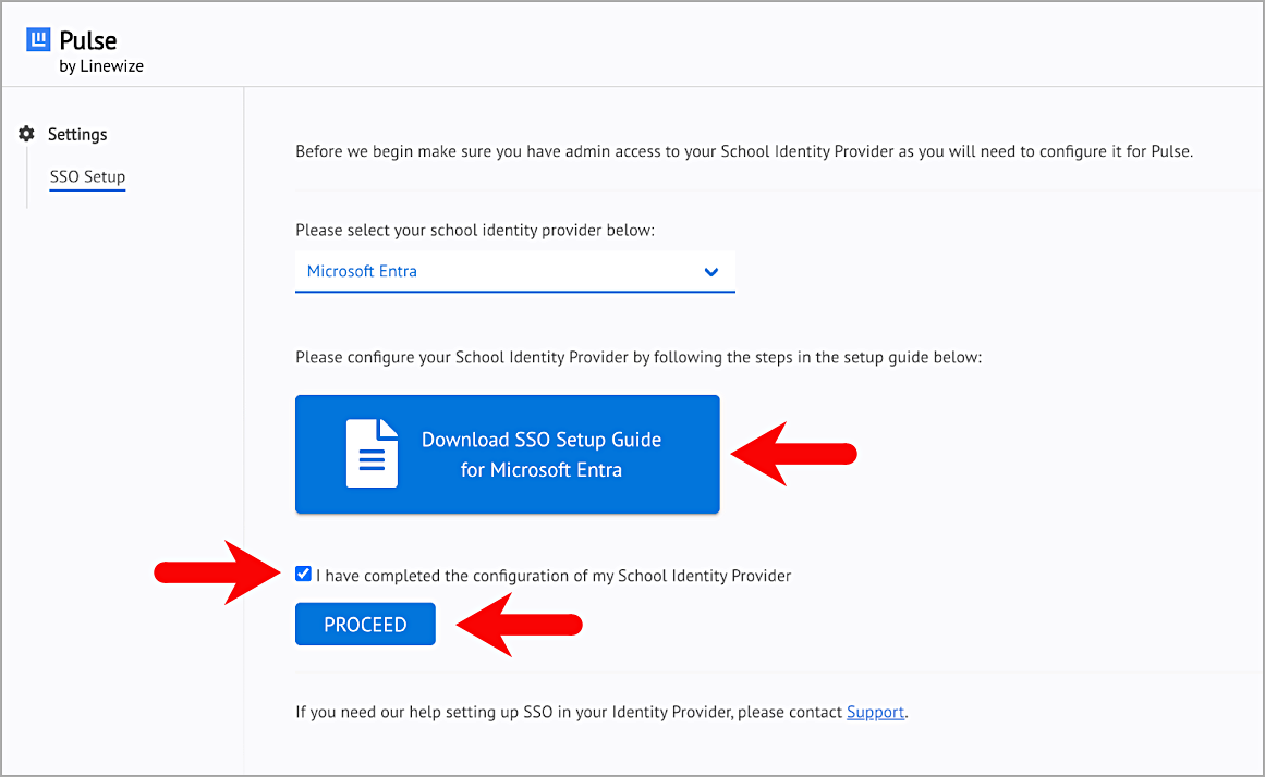 Setting up SSO in Pulse – Pulse by Linewize Help Center